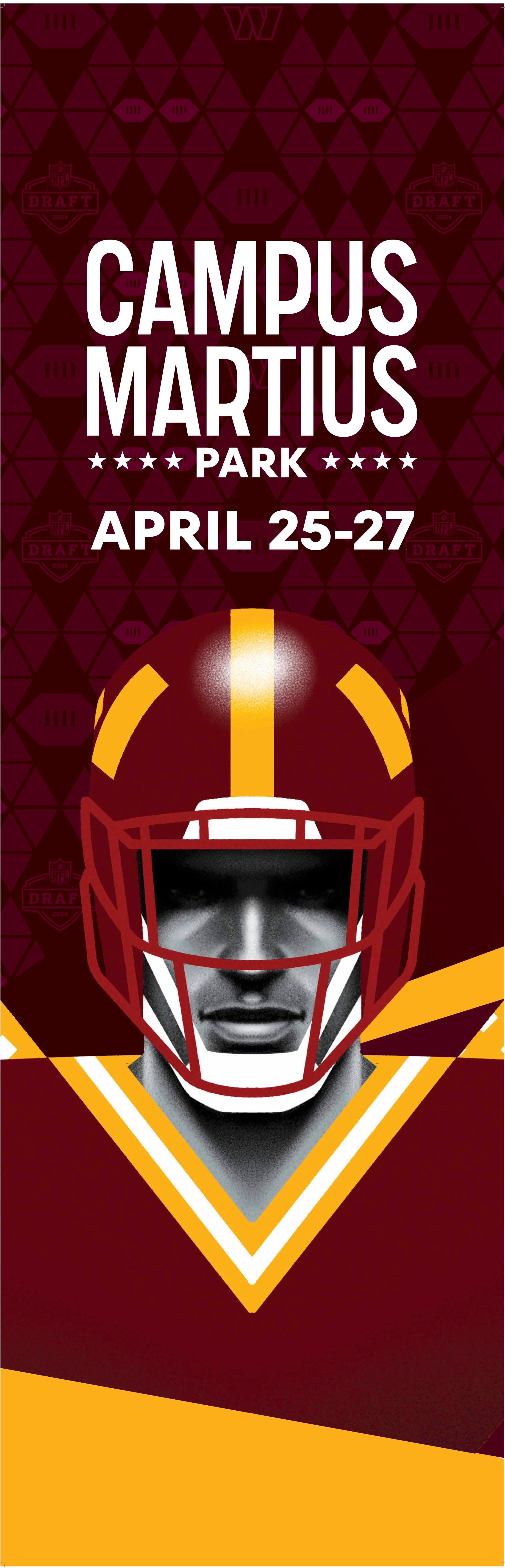 Washington Commanders (Small Banner) – Detroit Sports Commission